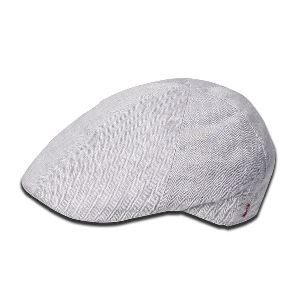 Linen Golf Cap by Alfonso D'Este - Bencraft Hatters